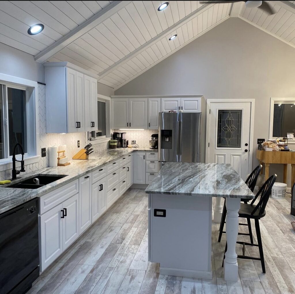 Recent Work - Filling Marble and Tile