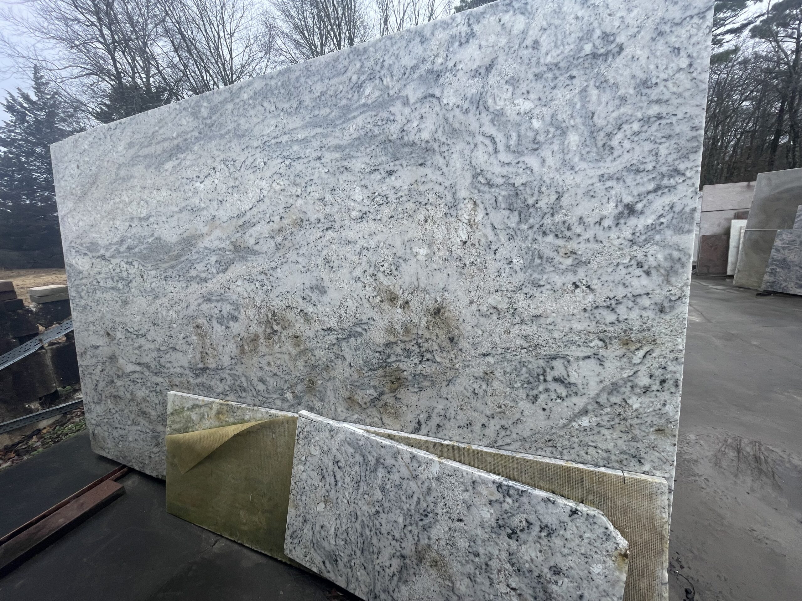 Granite Countertop Selection in New Jersey - Filling Marble & Tile