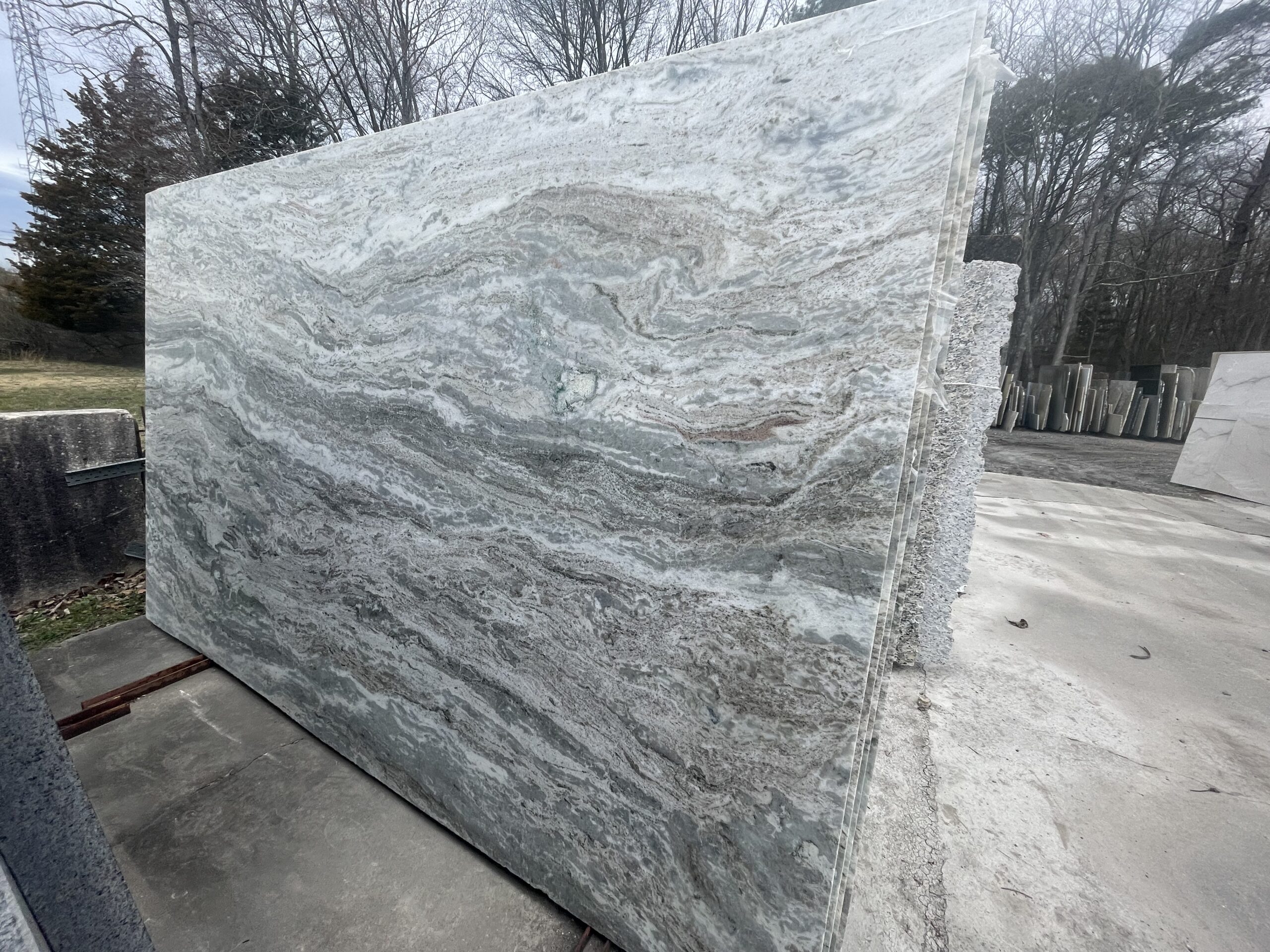 Quartzite Countertop Selection in New Jersey - Filling Marble & Tile
